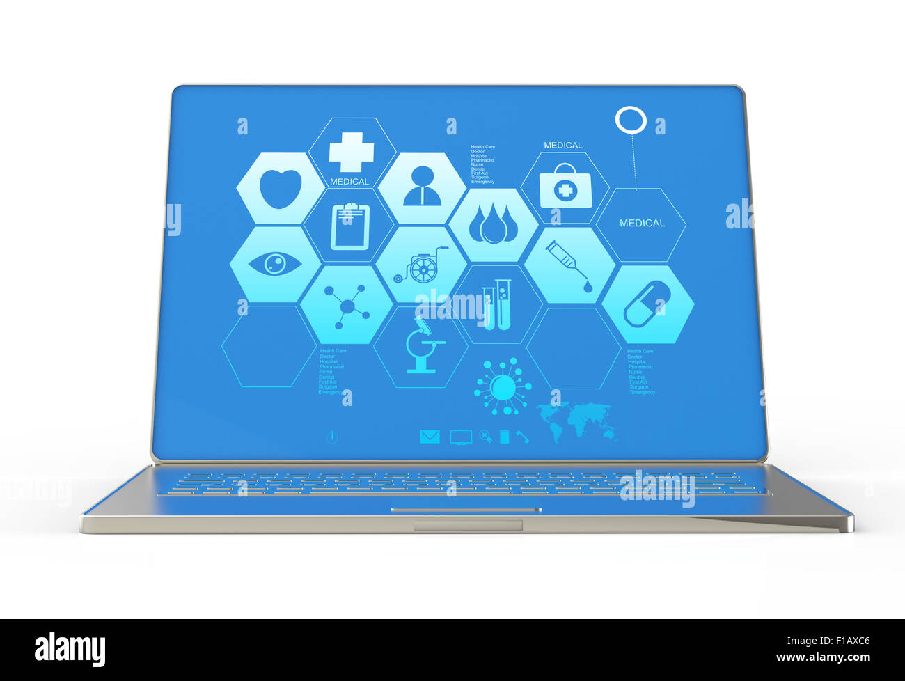 Medical symbol computer hi-res stock photography and images - Alamy