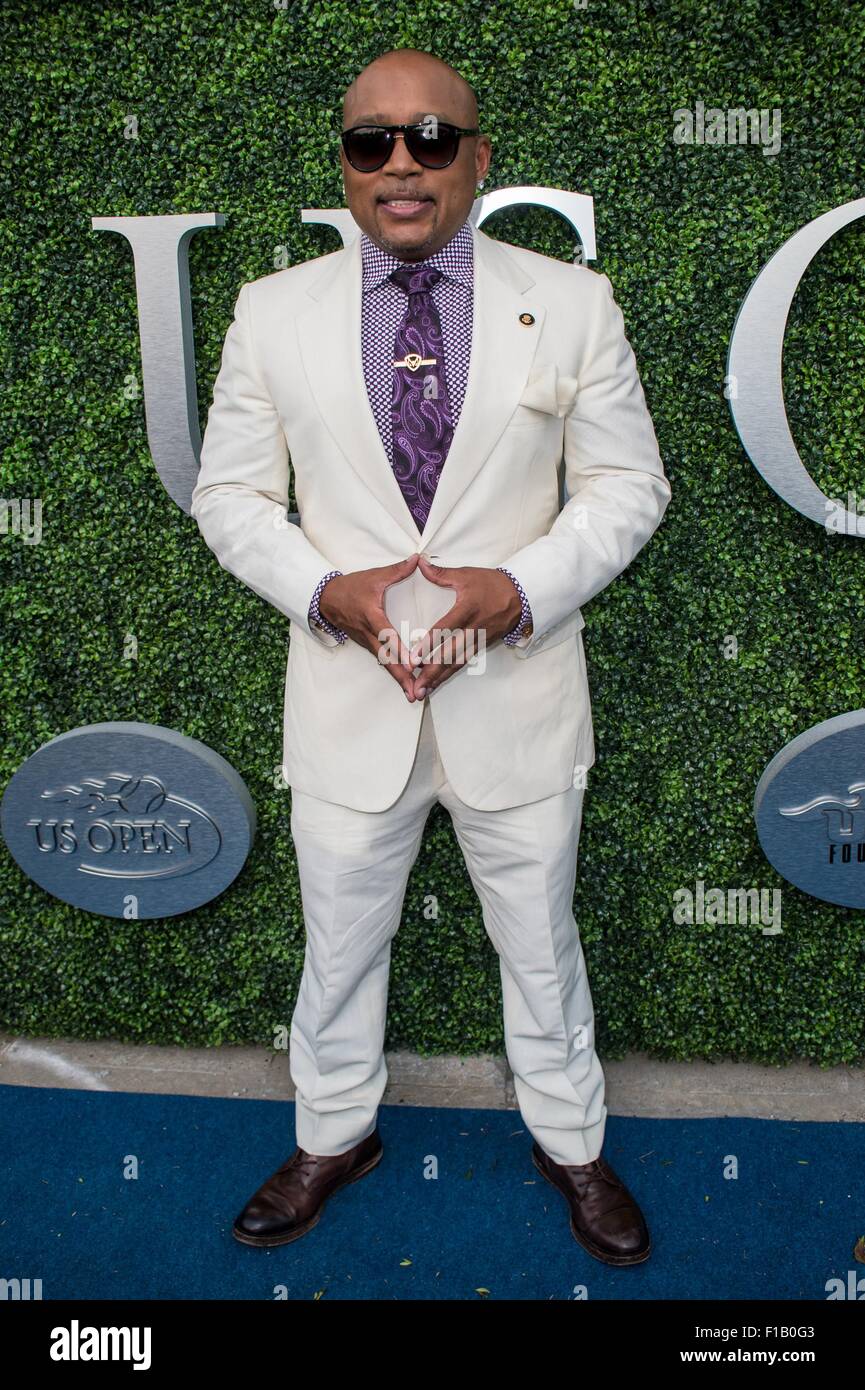 New York, NY, USA. 31st Aug, 2015. Daymond John out and about for ...