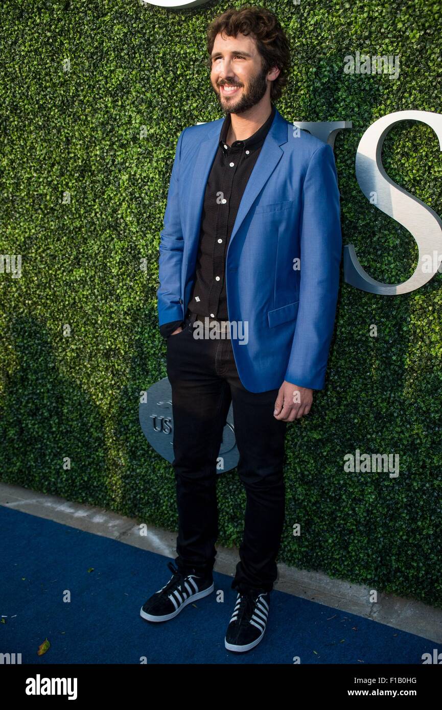 New York, NY, USA. 31st Aug, 2015. Josh Groban out and about for ...