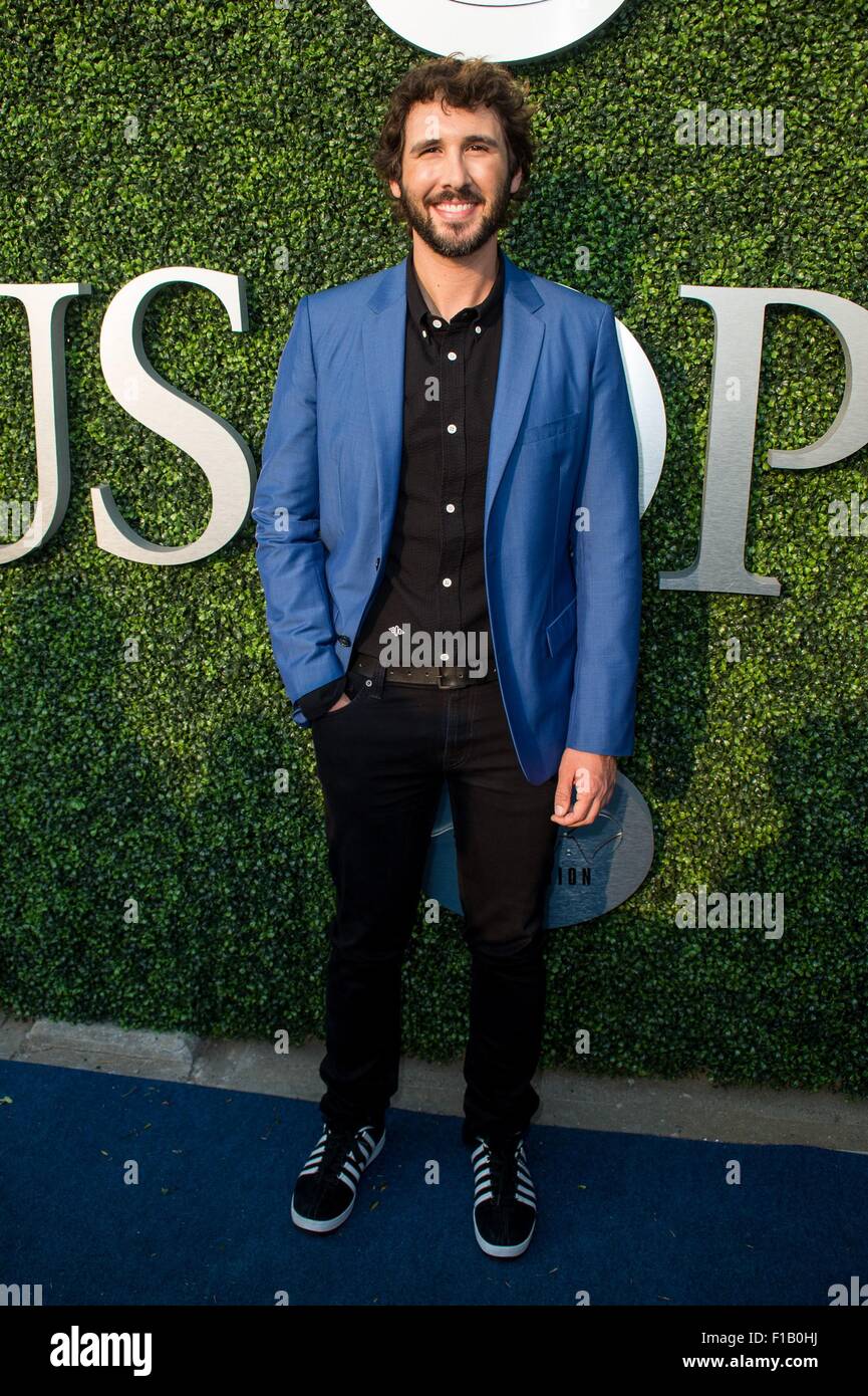 New York, NY, USA. 31st Aug, 2015. Josh Groban out and about for ...