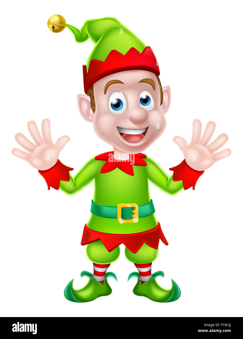 White and elves Cut Out Stock Images & Pictures - Alamy