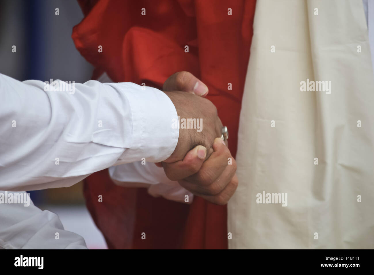 Agreement of two people Stock Photo - Alamy