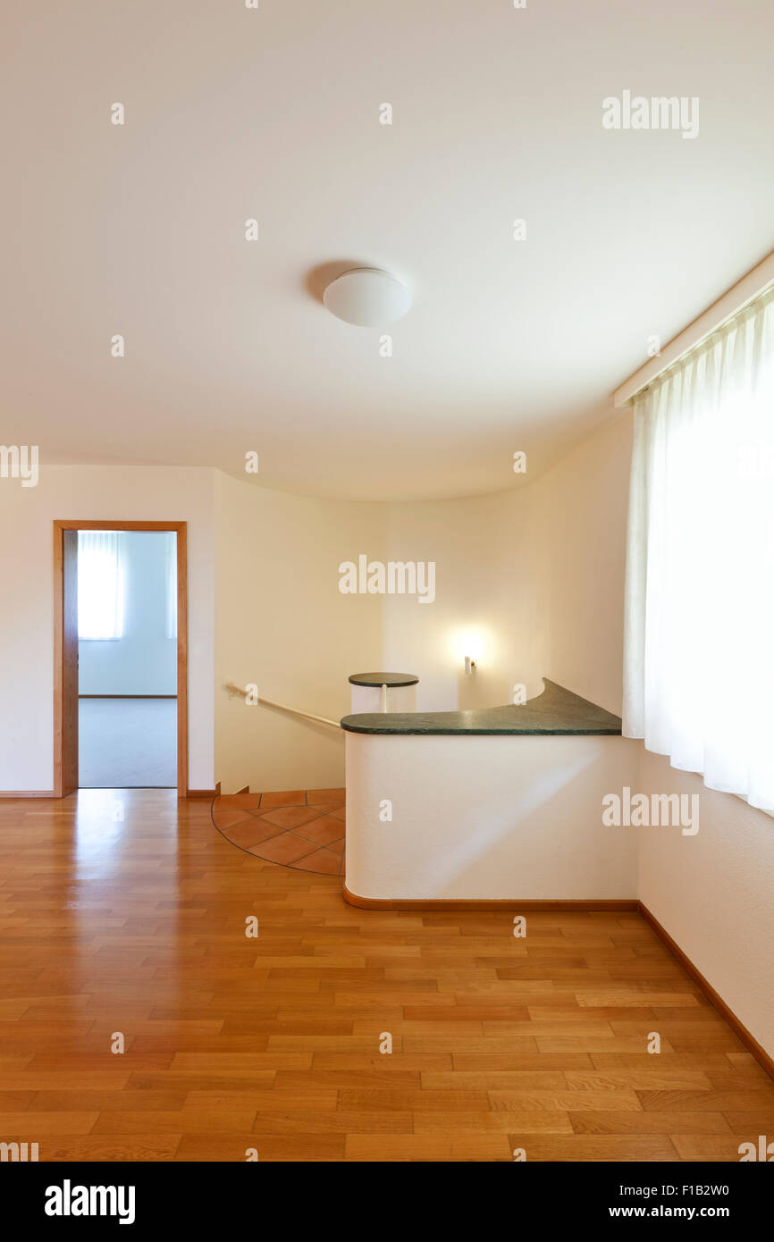 classic house, interior, empty room with wooden floor Stock Photo - Alamy
