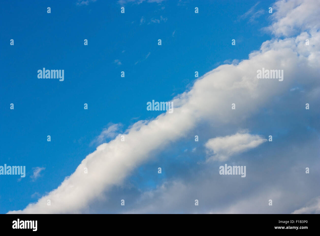 Shape of cloud colorful with blue sky background Stock Photo - Alamy