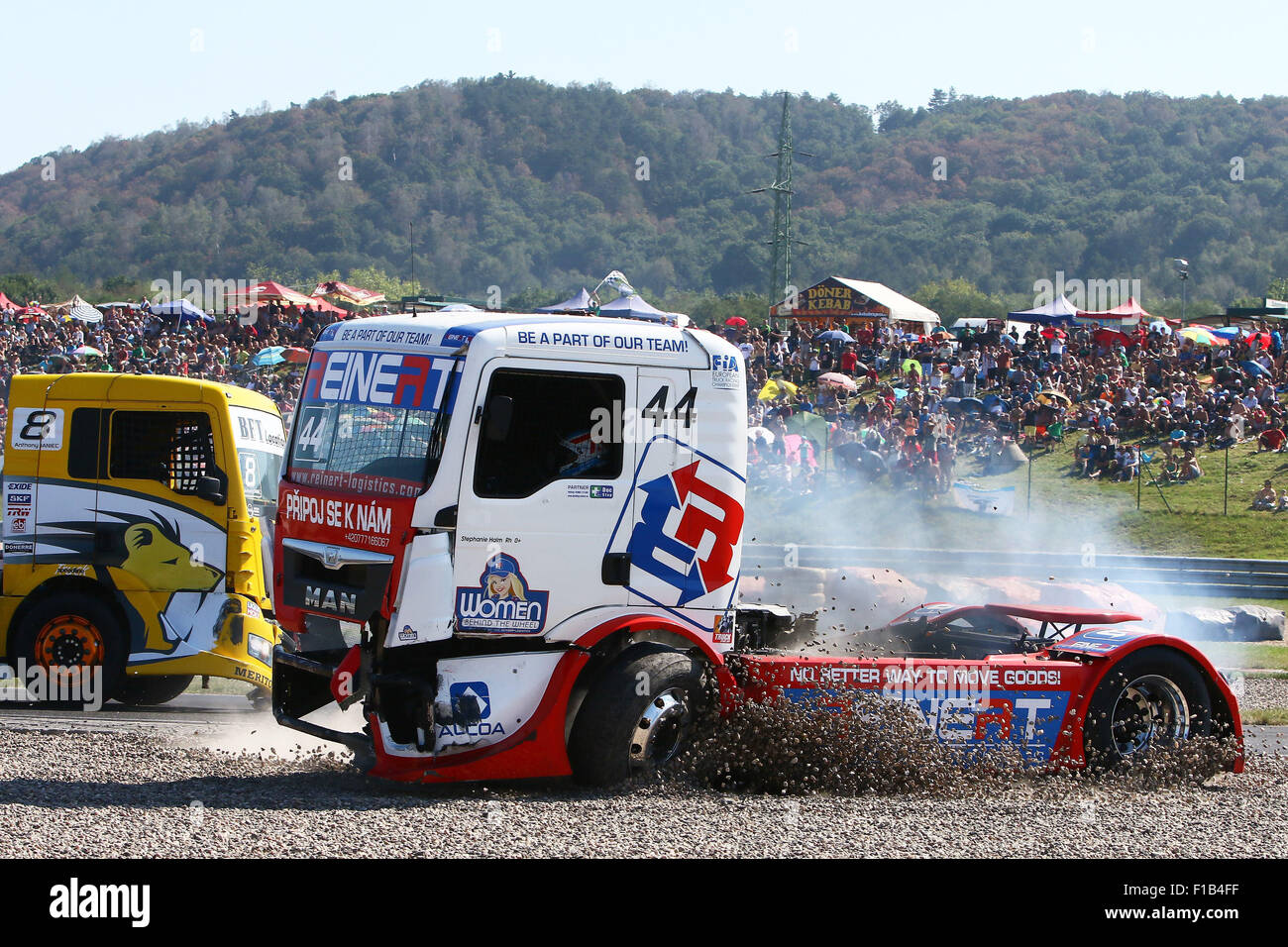 Most, Czechy. 30th Aug, 2015. Stephanie HALM (GER) MAN, Reinert Racing ...