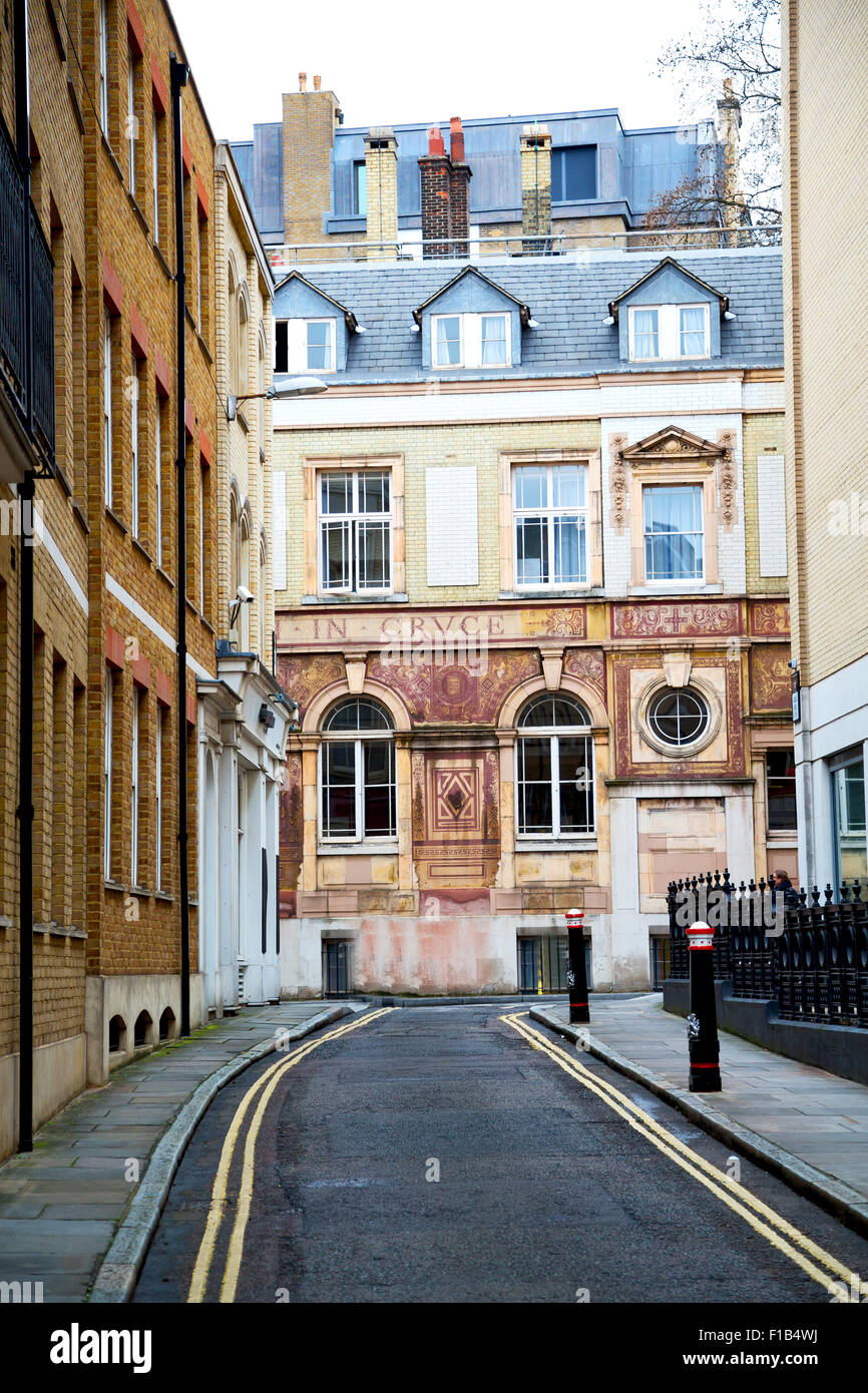 old architecture in england london europe wall and history Stock Photo ...