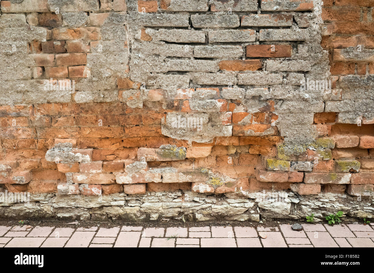 distressed and damaged wall Stock Photo - Alamy
