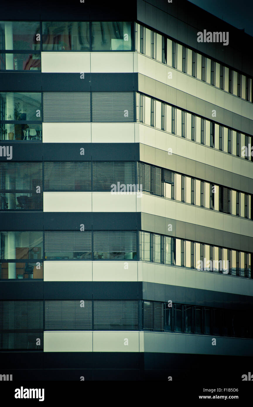 offices building at sunset Stock Photo - Alamy