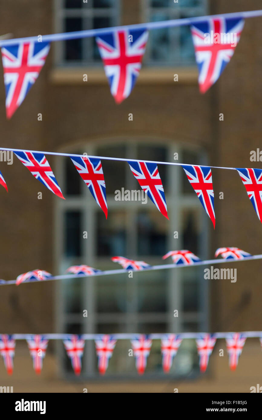 British string bunting banner hi-res stock photography and images - Alamy