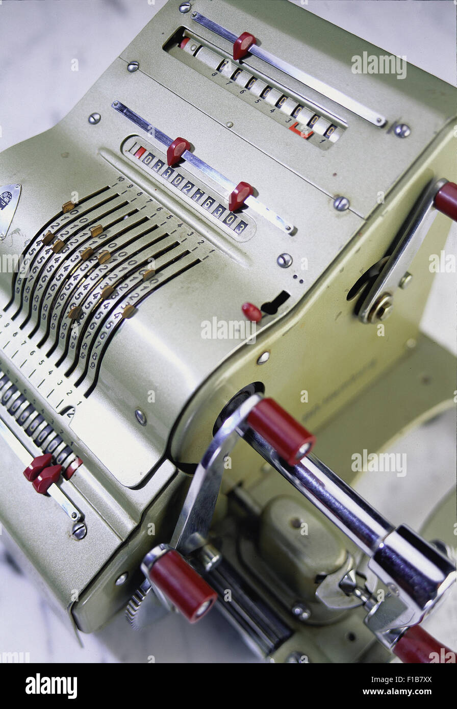 Hamburg, Germany, antique cash register Stock Photo - Alamy