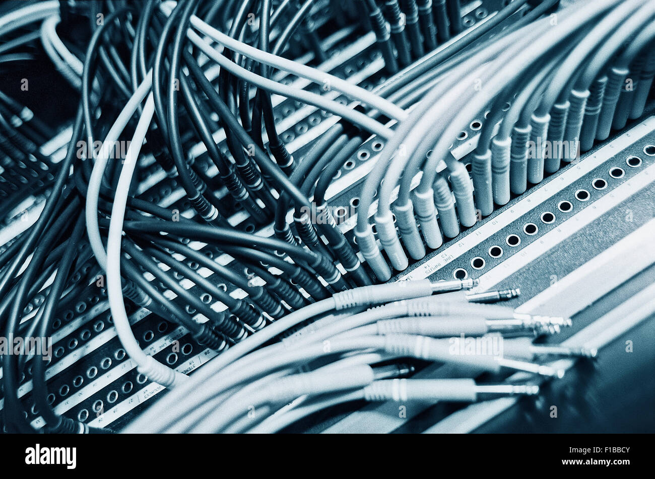 Jack in the recording studio Stock Photo - Alamy