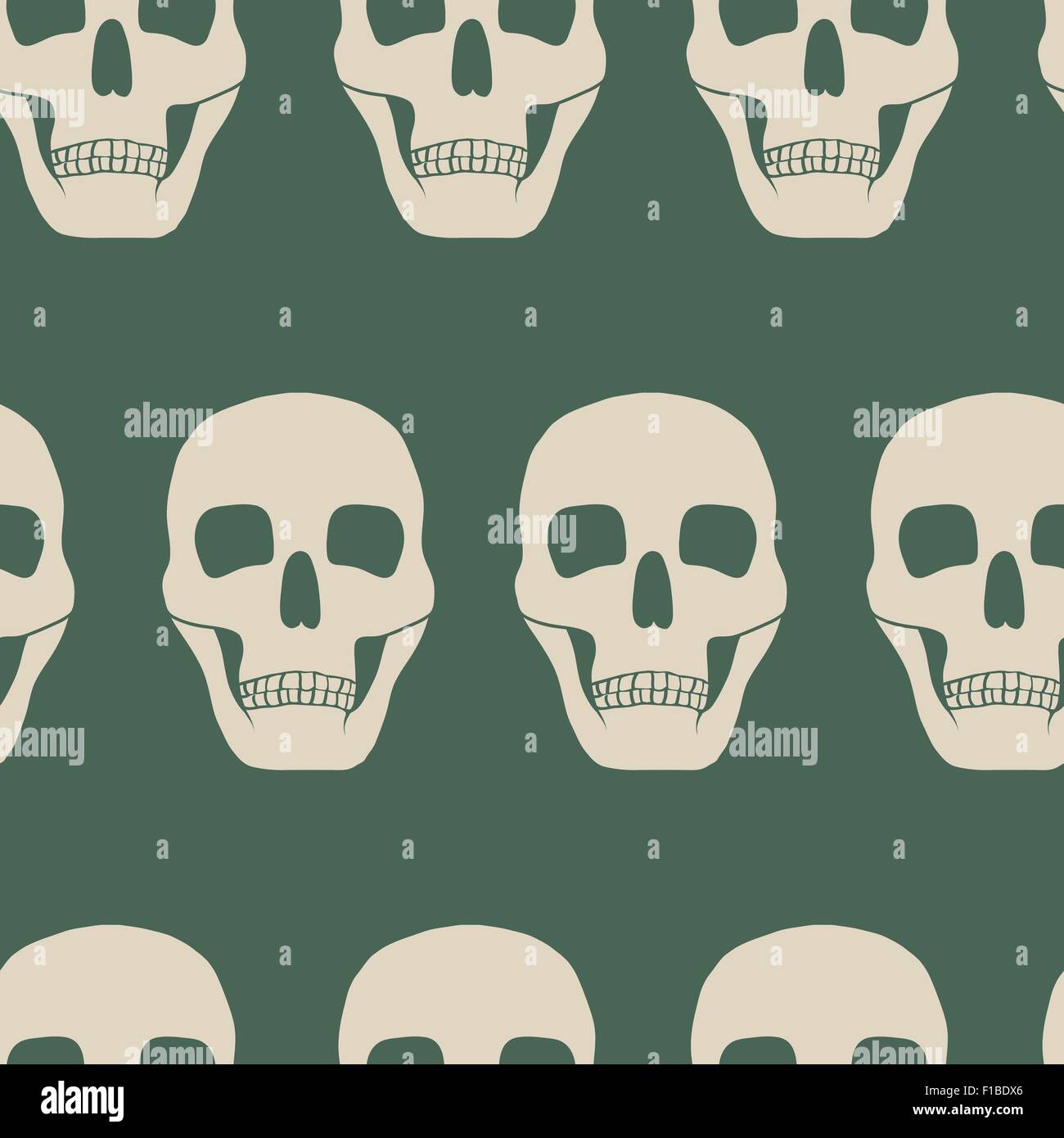 seamless background with skulls Stock Vector Image & Art - Alamy