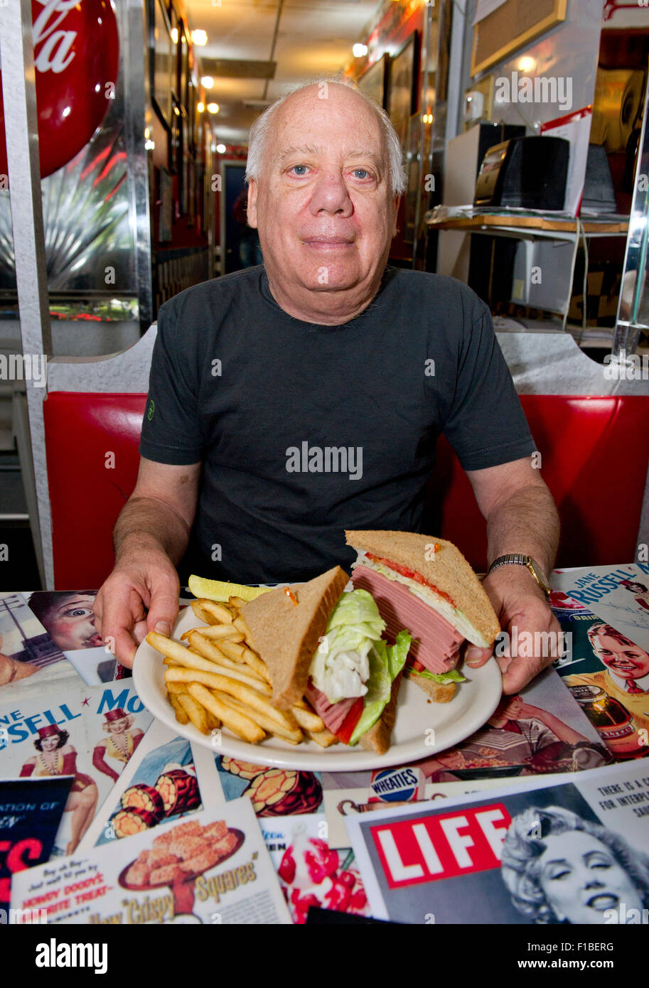 Jeffrey N. Gildenhorn, owner of the American City Diner, 5532 ...