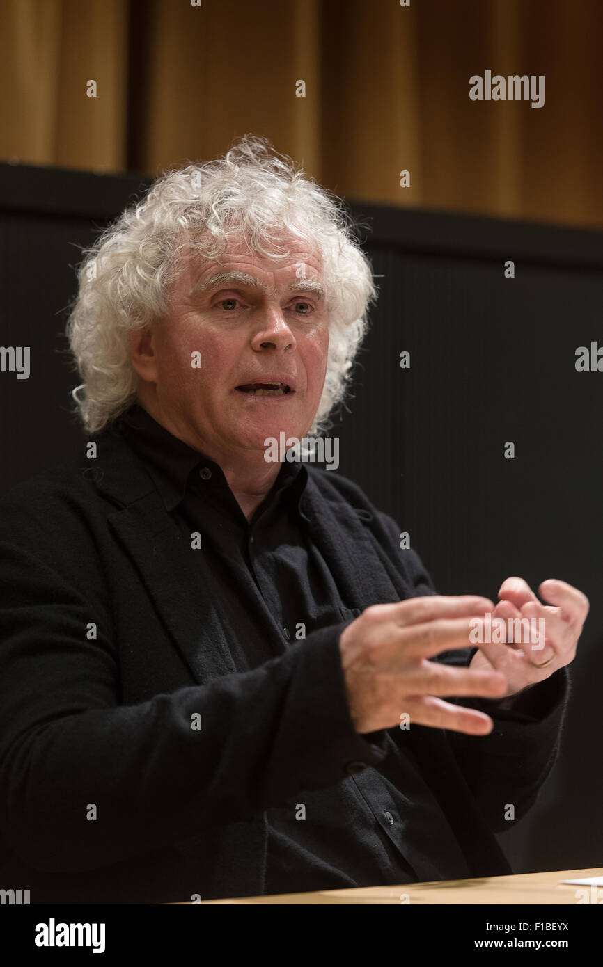 Conductor Simon Rattle Stock Photos & Conductor Simon Rattle Stock ...