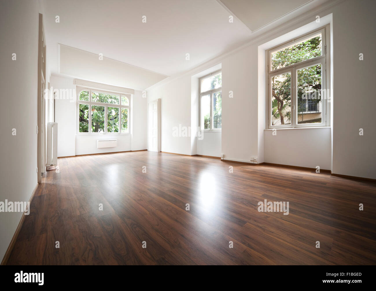 empty apartment interior Stock Photo - Alamy
