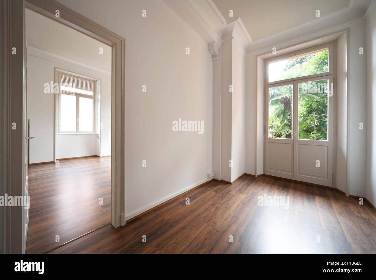 empty apartment interior Stock Photo - Alamy