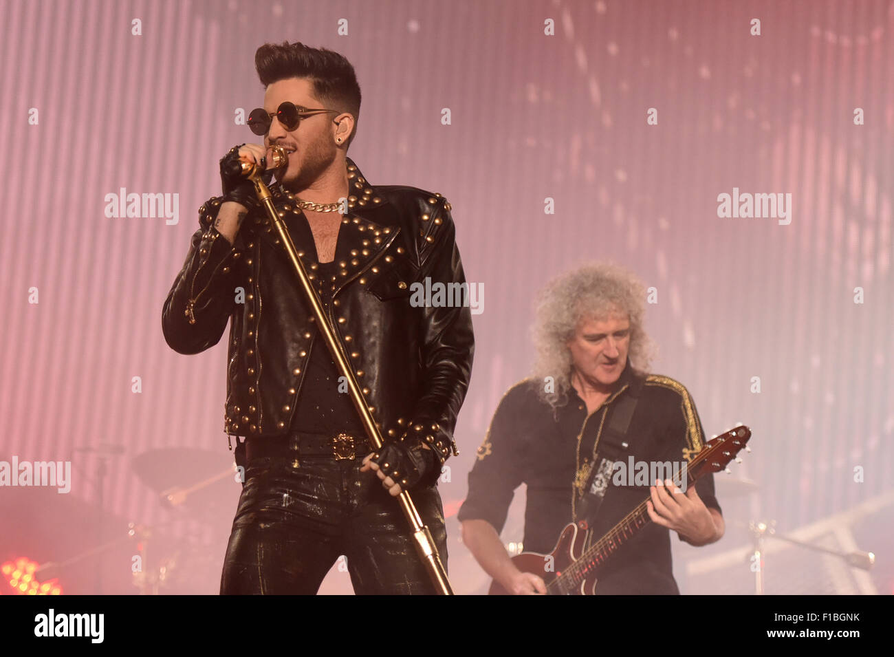 Adam lambert, queen hi-res stock photography and images - Alamy