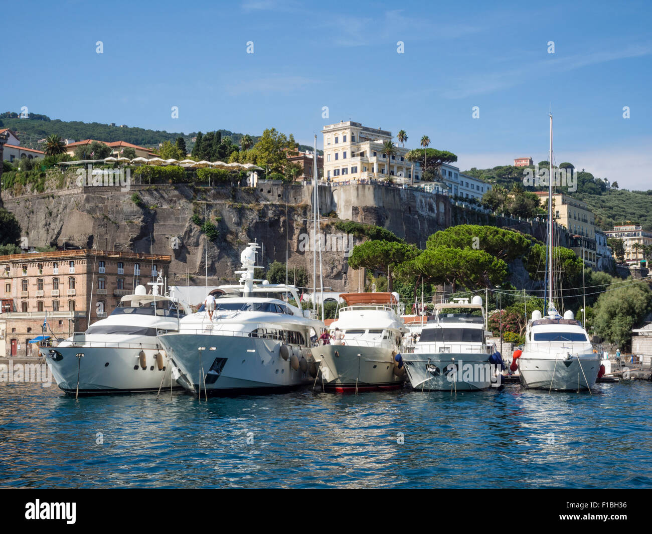 Marina Piccola in Sorrento, Italy Stock Photo - Alamy