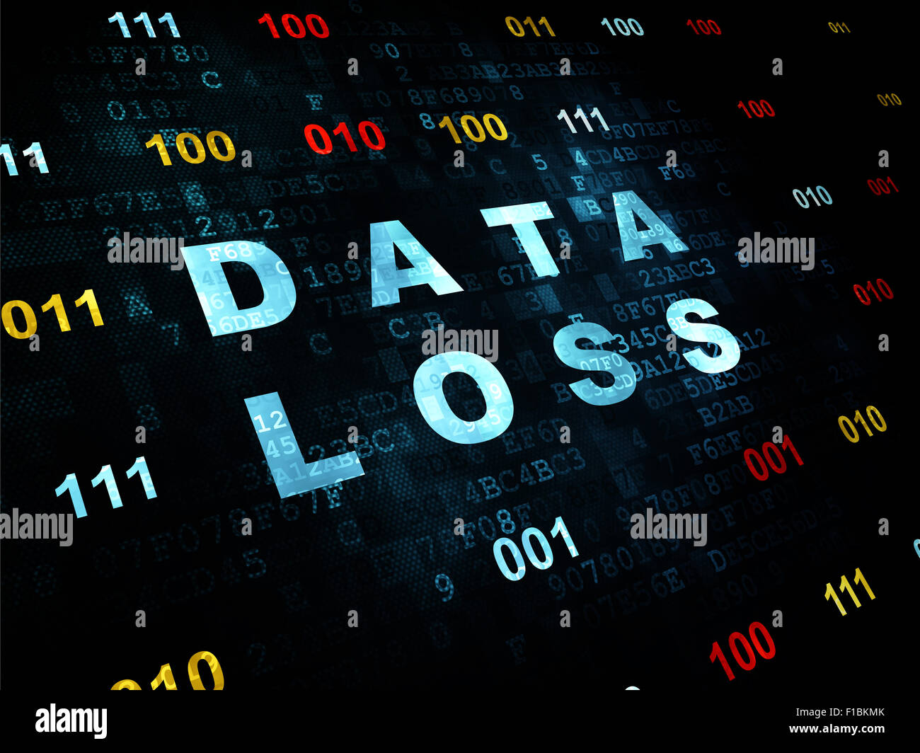 Data concept: Data Loss on Digital background Stock Photo - Alamy