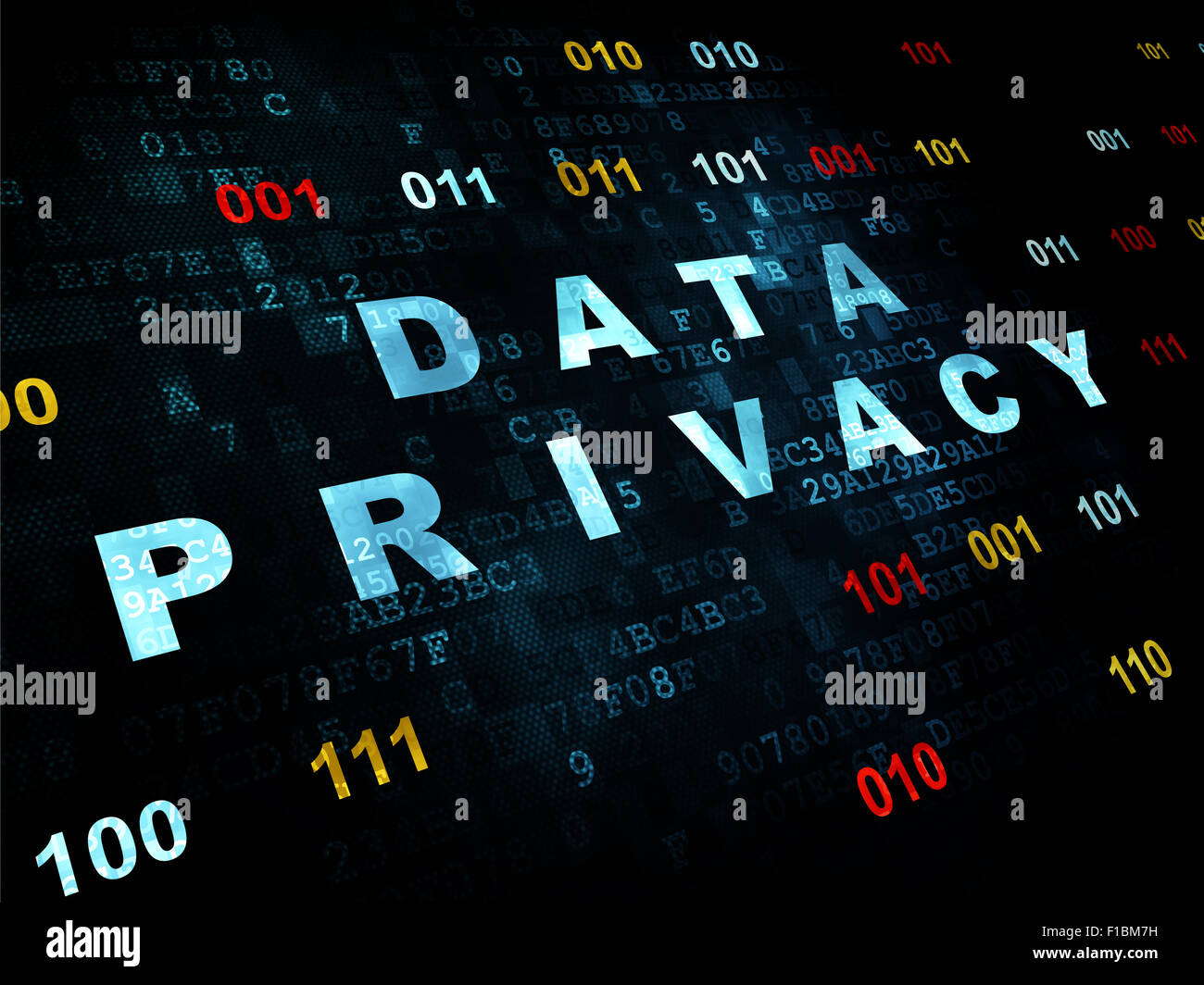 Protection concept: Data Privacy on Digital background Stock Photo - Alamy