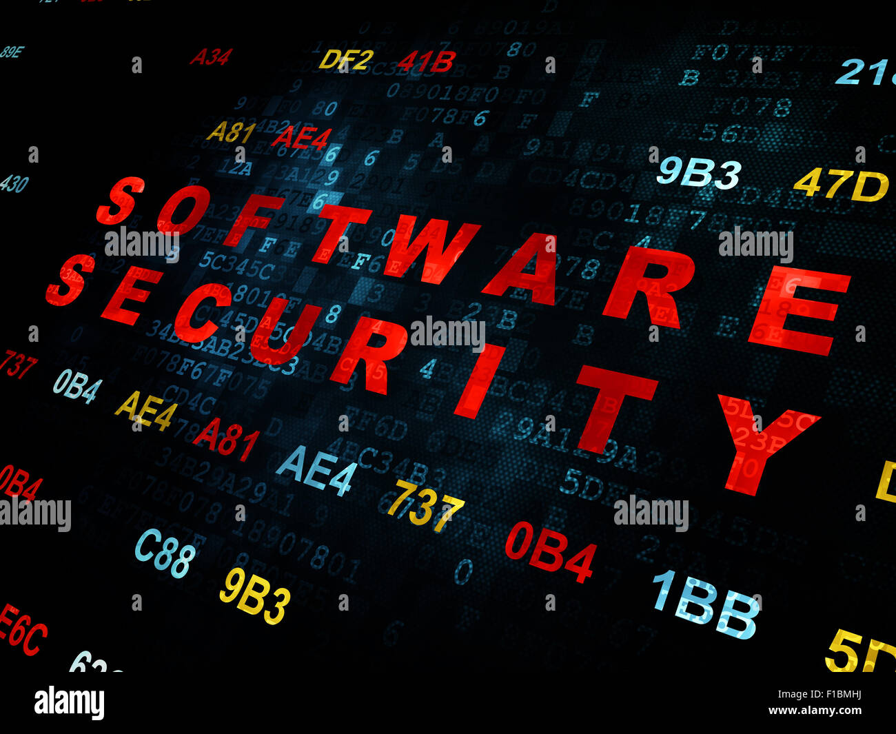 Safety concept: Software Security on Digital background Stock Photo - Alamy