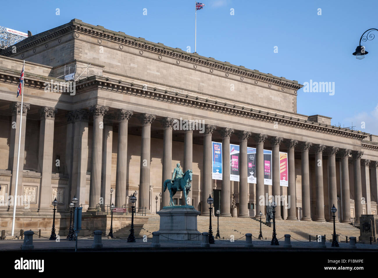 George's Hall, Liverpool, England, UK Stock Photo - Alamy