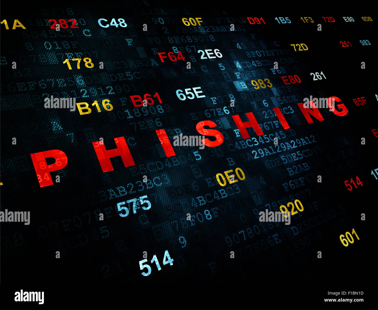 Privacy concept: Phishing on Digital background Stock Photo - Alamy