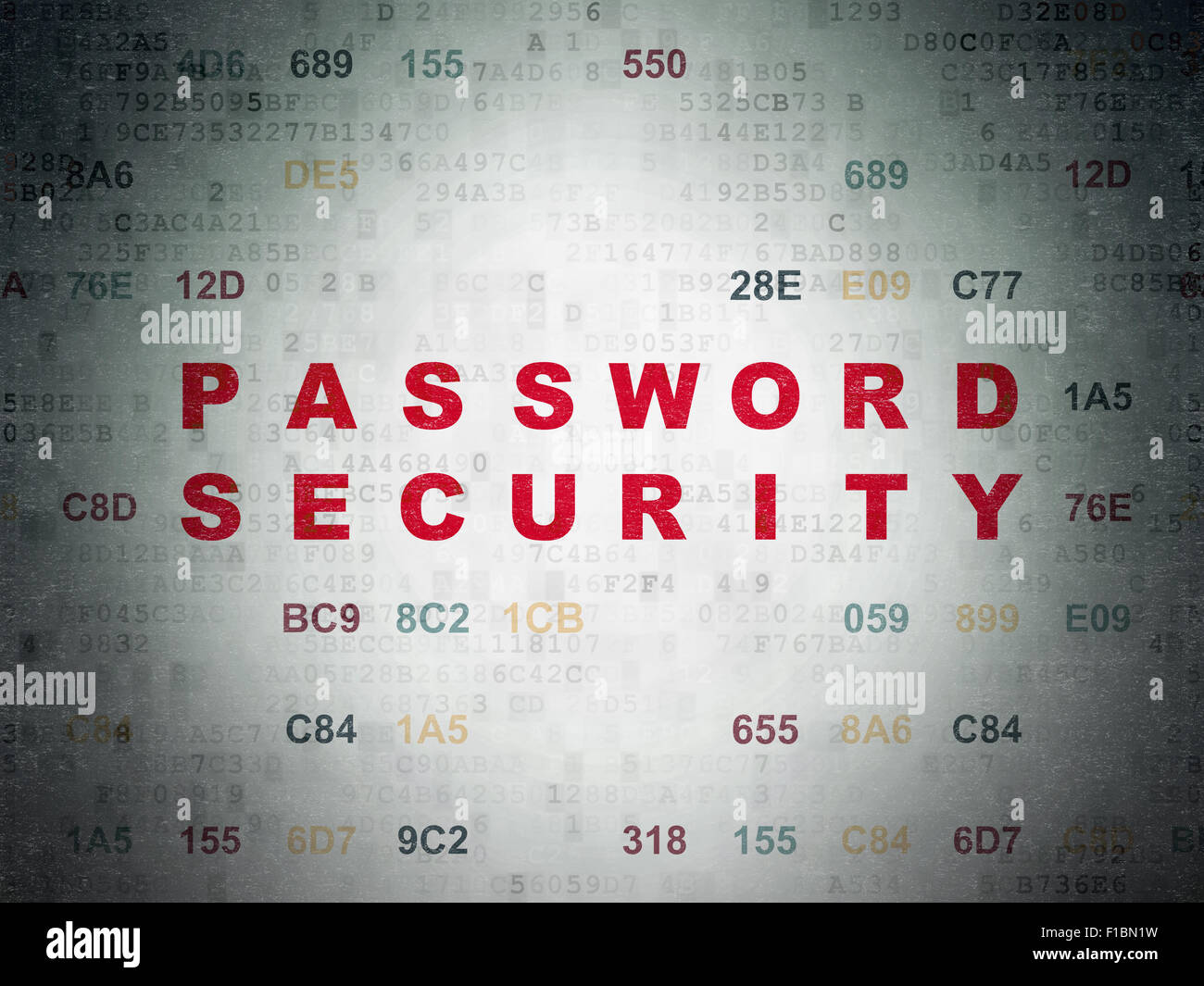 Safety concept: Password Security on Digital Paper background Stock ...