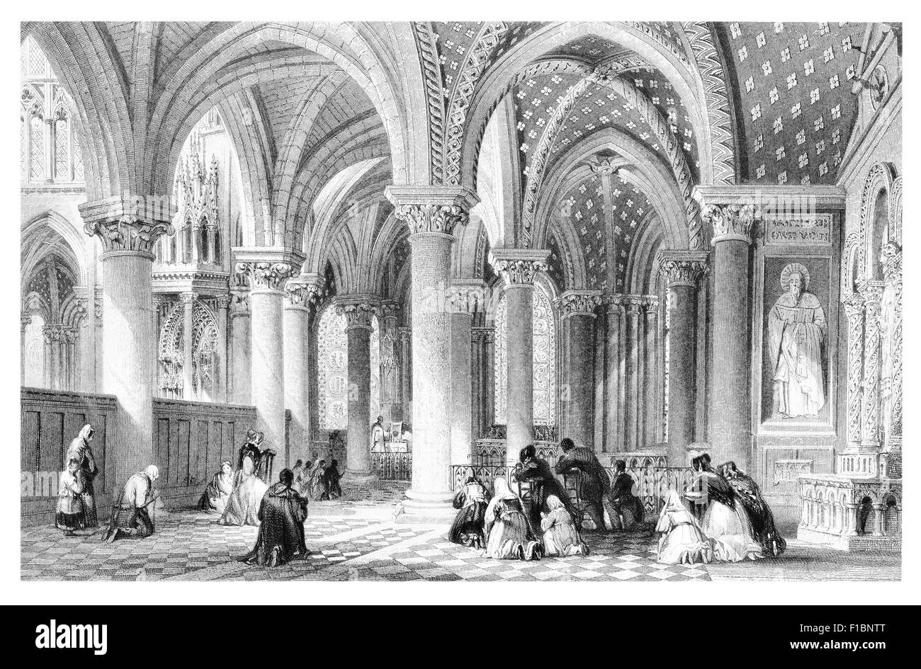 Abbey of saint denis Cut Out Stock Images & Pictures - Alamy
