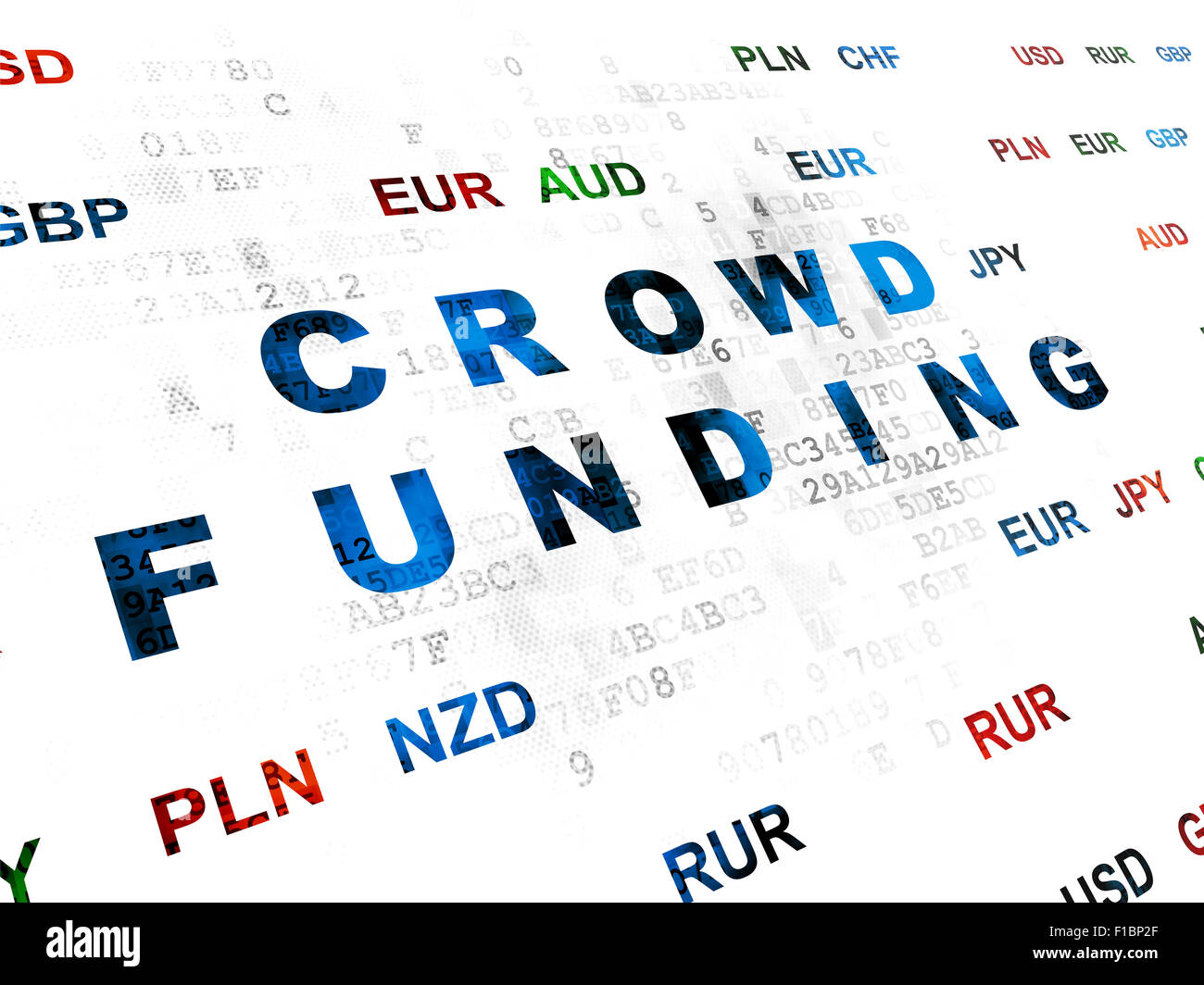 Digital Code On Crowd High Resolution Stock Photography and Images - Alamy