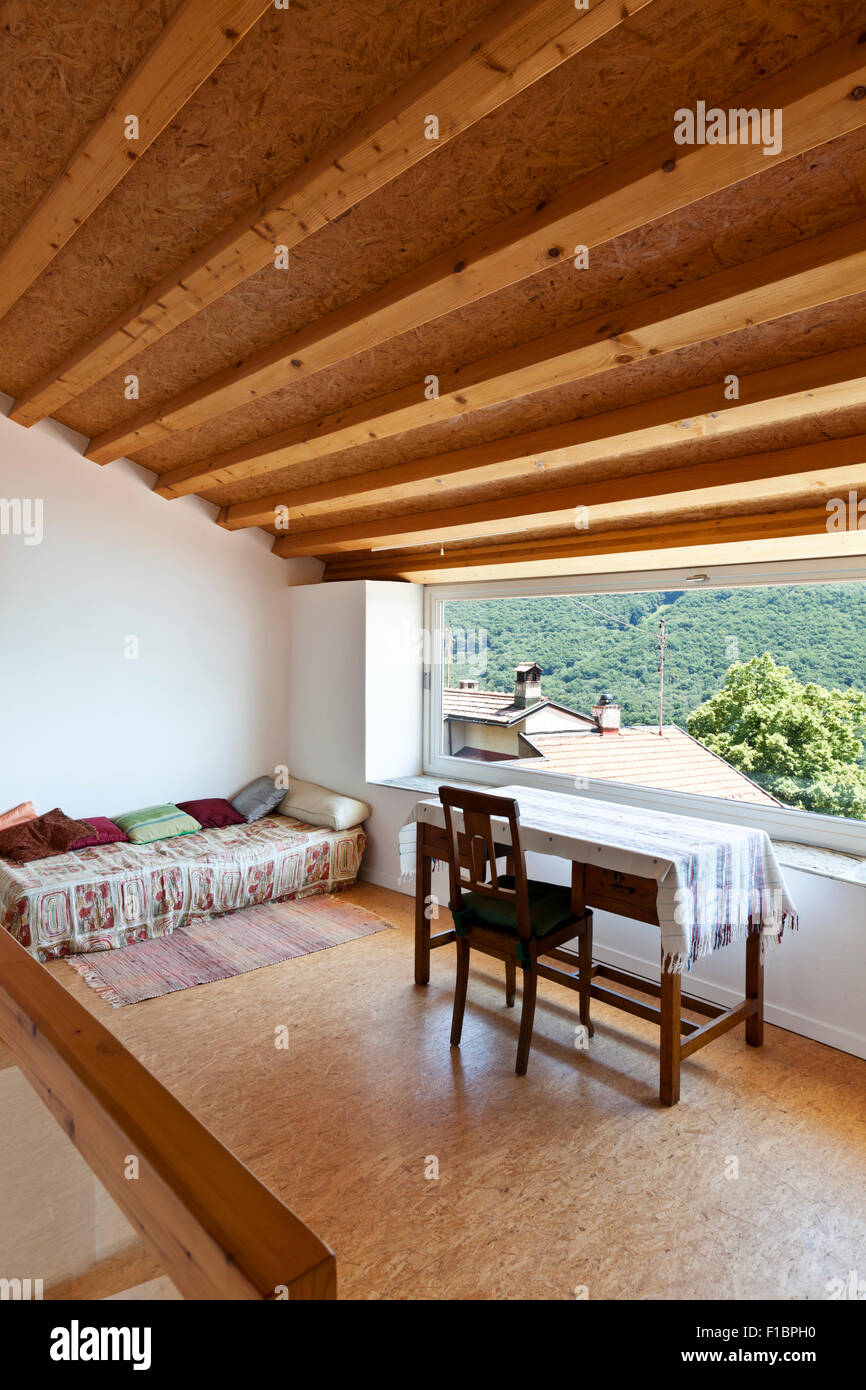 view of the room, rural home interior Stock Photo - Alamy