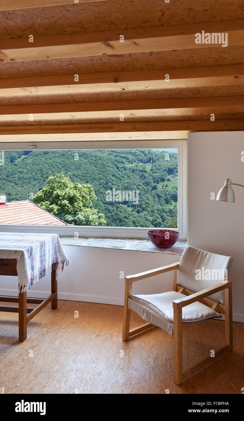 interior home, room with chair, detail Stock Photo - Alamy