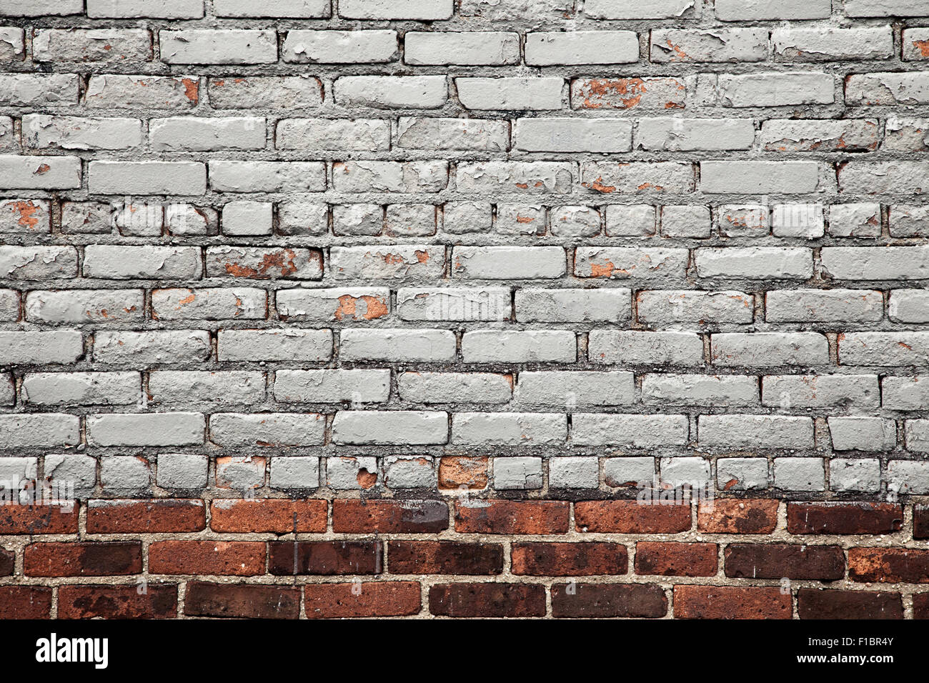 Painted brick wall background texture Stock Photo - Alamy