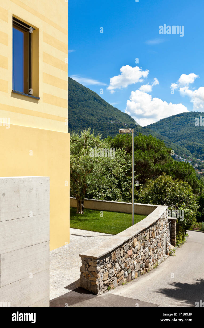 house surrounded by nature, detail Stock Photo - Alamy