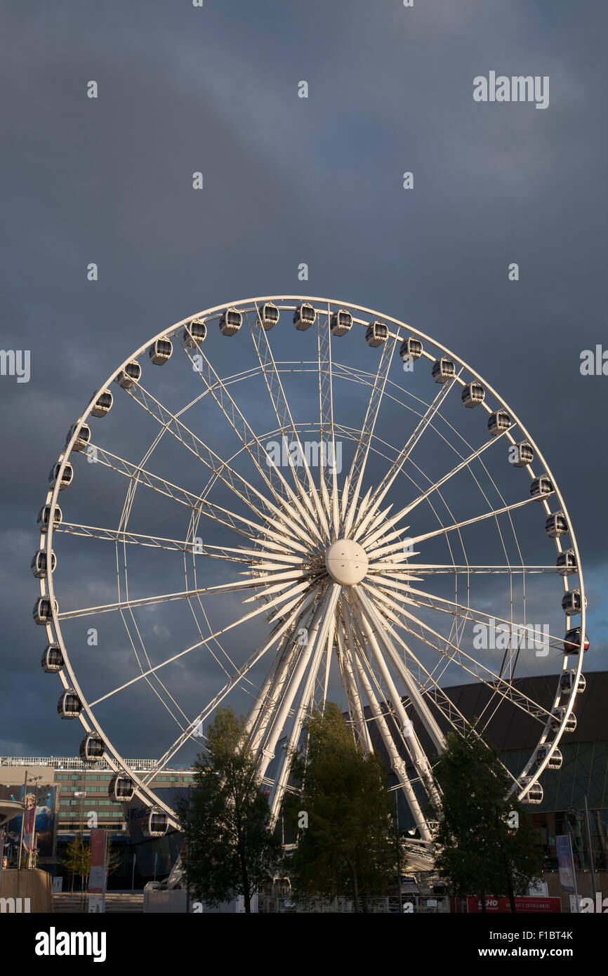 Big Wheel, Albert Docks, Liverpool, England, UK Stock Photo - Alamy