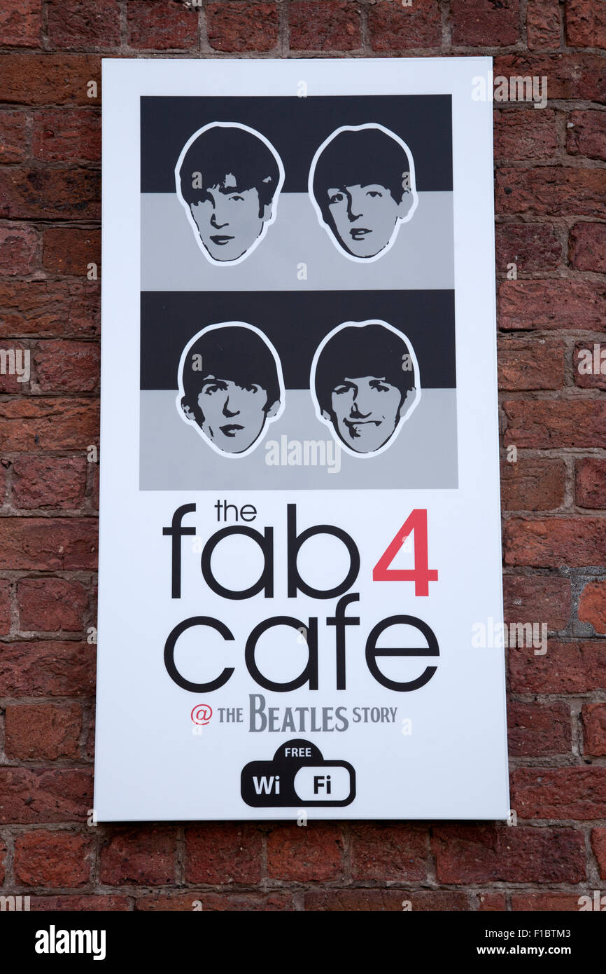 Fab four cafe hi-res stock photography and images - Alamy