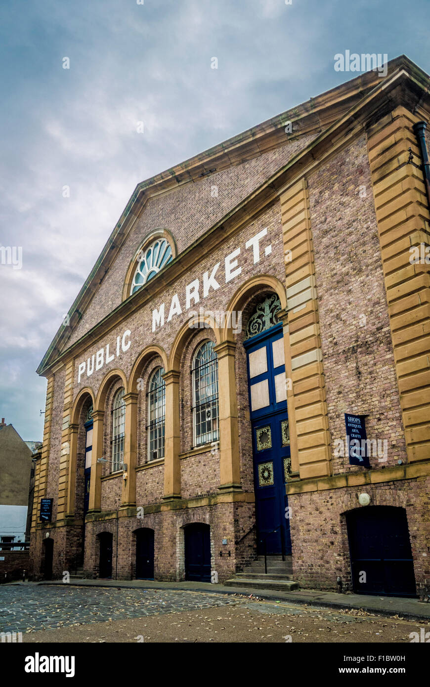 Public Market building, Scarborough Stock Photo - Alamy