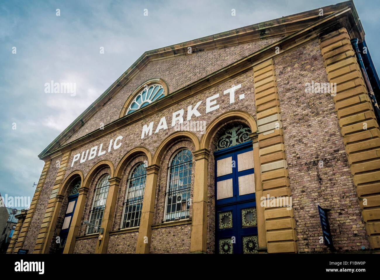 Public Market building, Scarborough Stock Photo - Alamy