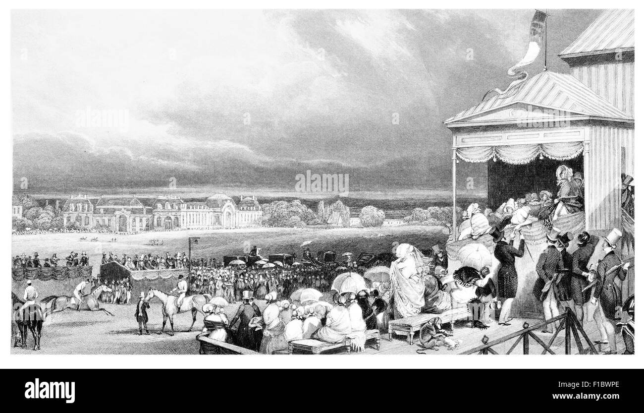 Chantilly horse racing hi-res stock photography and images - Alamy