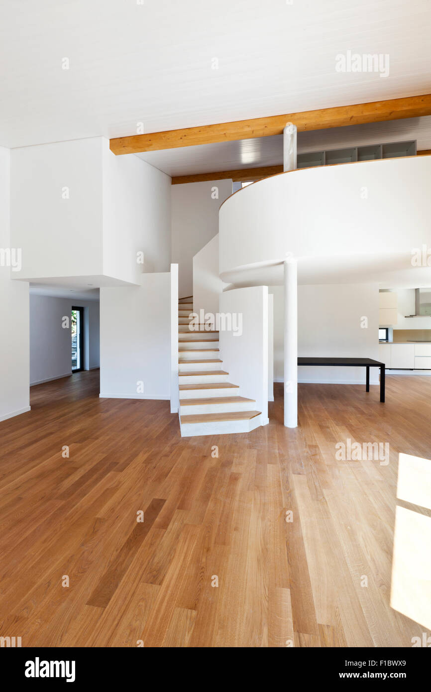 interior modern house, large open space Stock Photo - Alamy