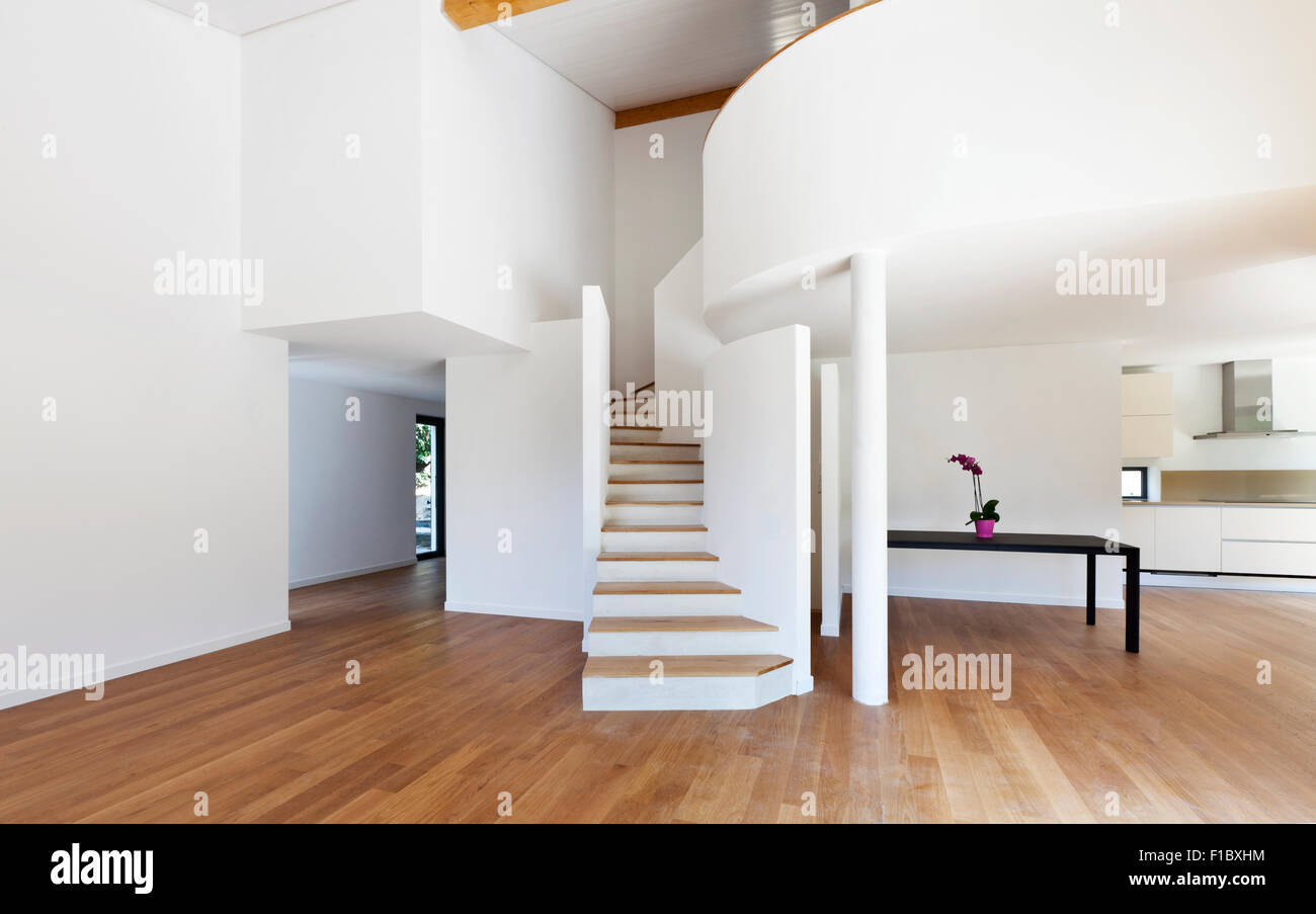 interior modern house, large open space Stock Photo - Alamy