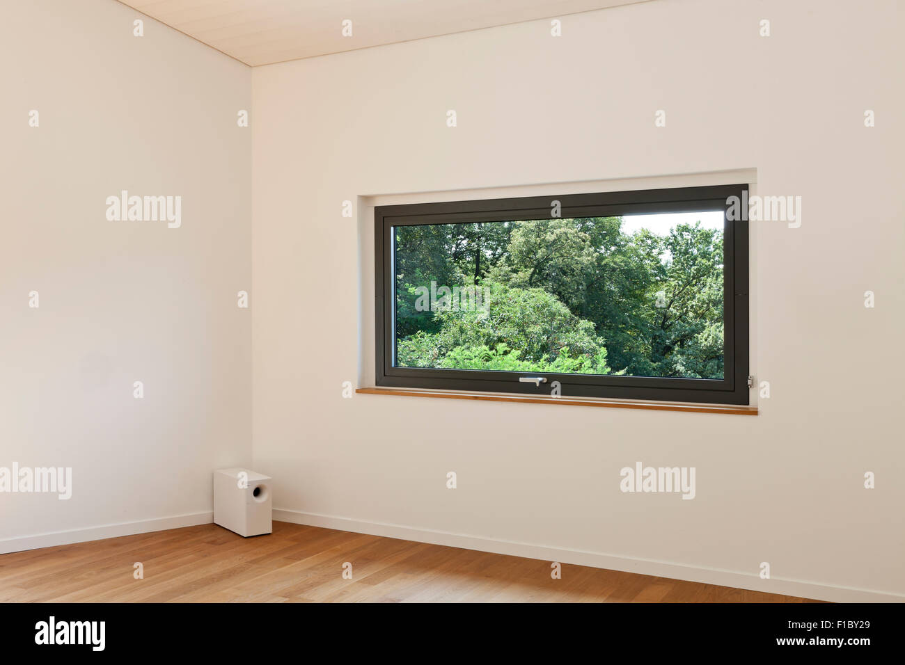 house interior, empty room with window Stock Photo - Alamy