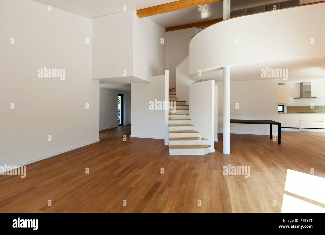 interior modern house, large open space Stock Photo - Alamy