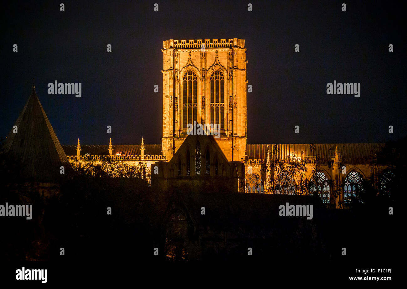 York uk night time hi-res stock photography and images - Alamy