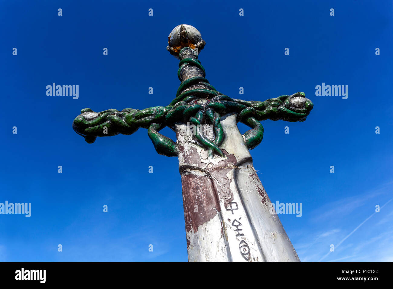 Sword excalibur king arthur hi-res stock photography and images - Alamy