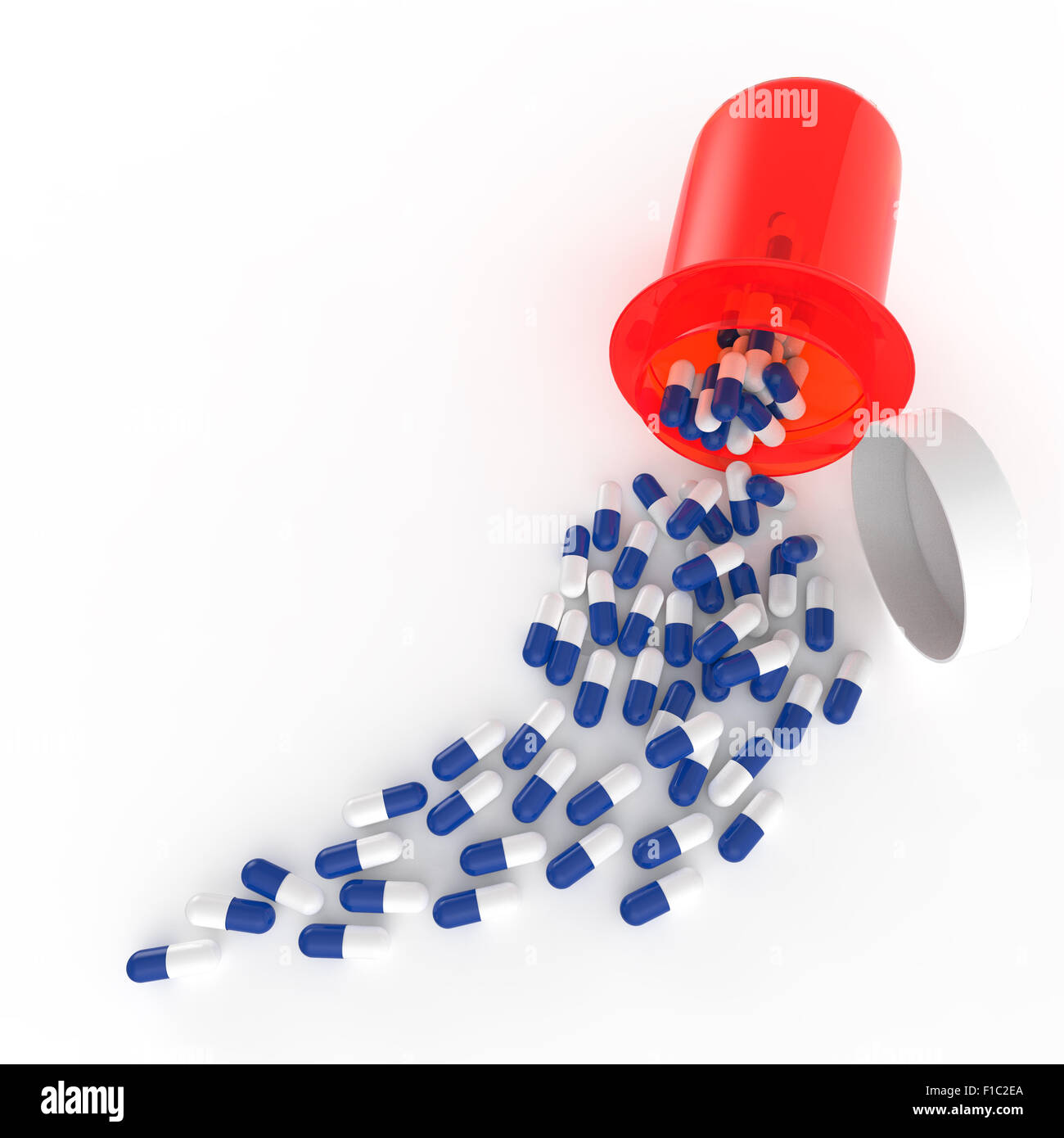 3d pills hi-res stock photography and images - Alamy