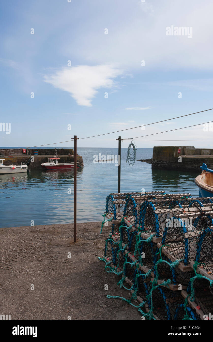 Johnshaven, coastal village, Aberdeenshire, Scotland, United Kingdom ...