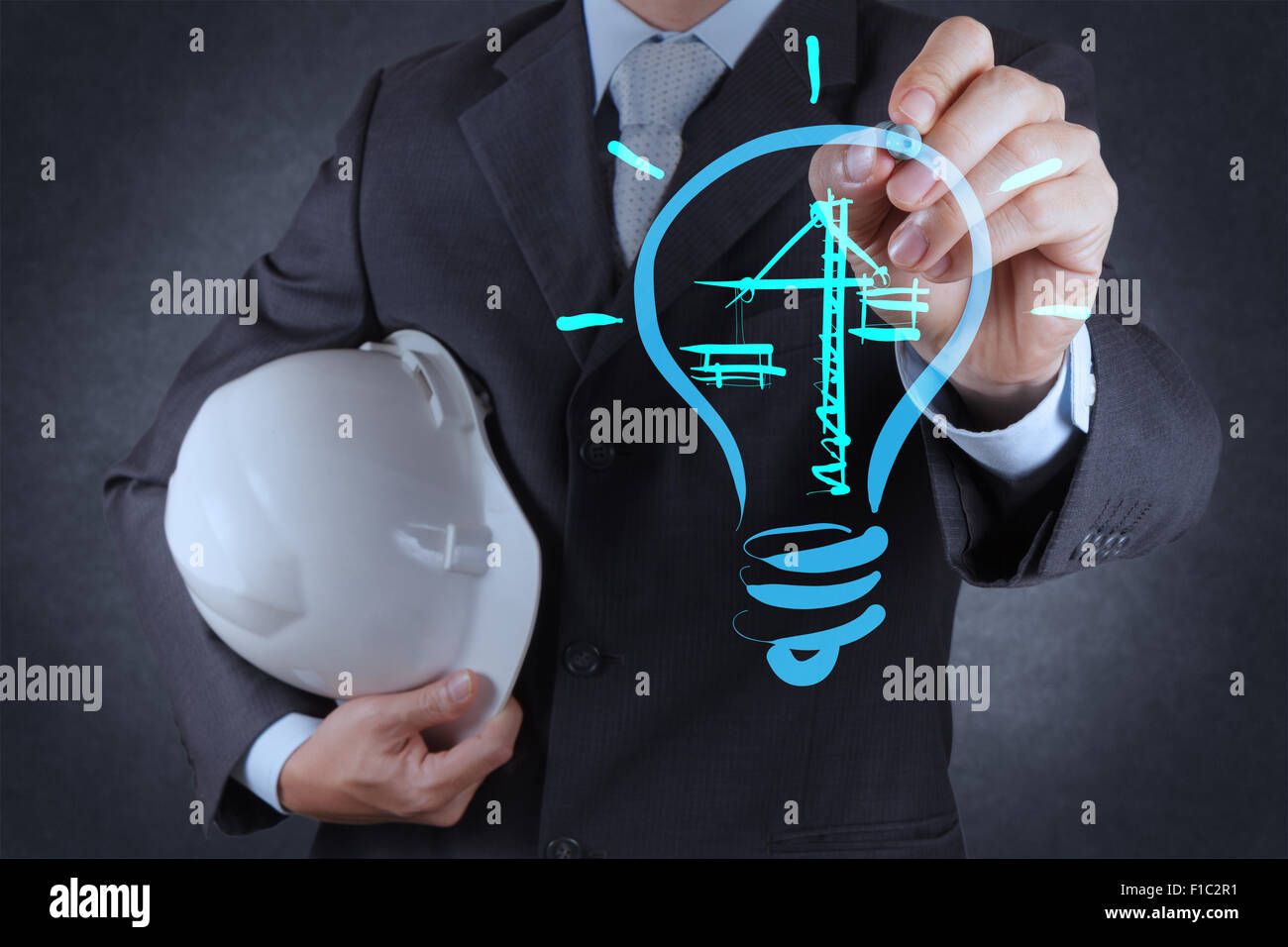 Lightbulb idea engineer hi-res stock photography and images - Alamy