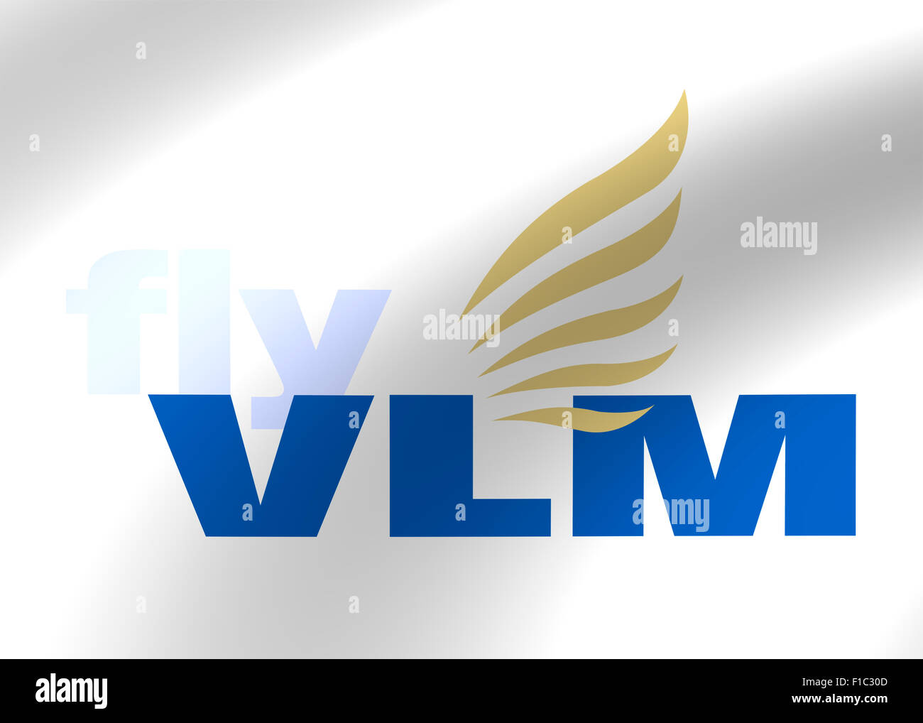 VLM fly Airlines logo icon symbol flag emblem sign Stock Photo - Alamy