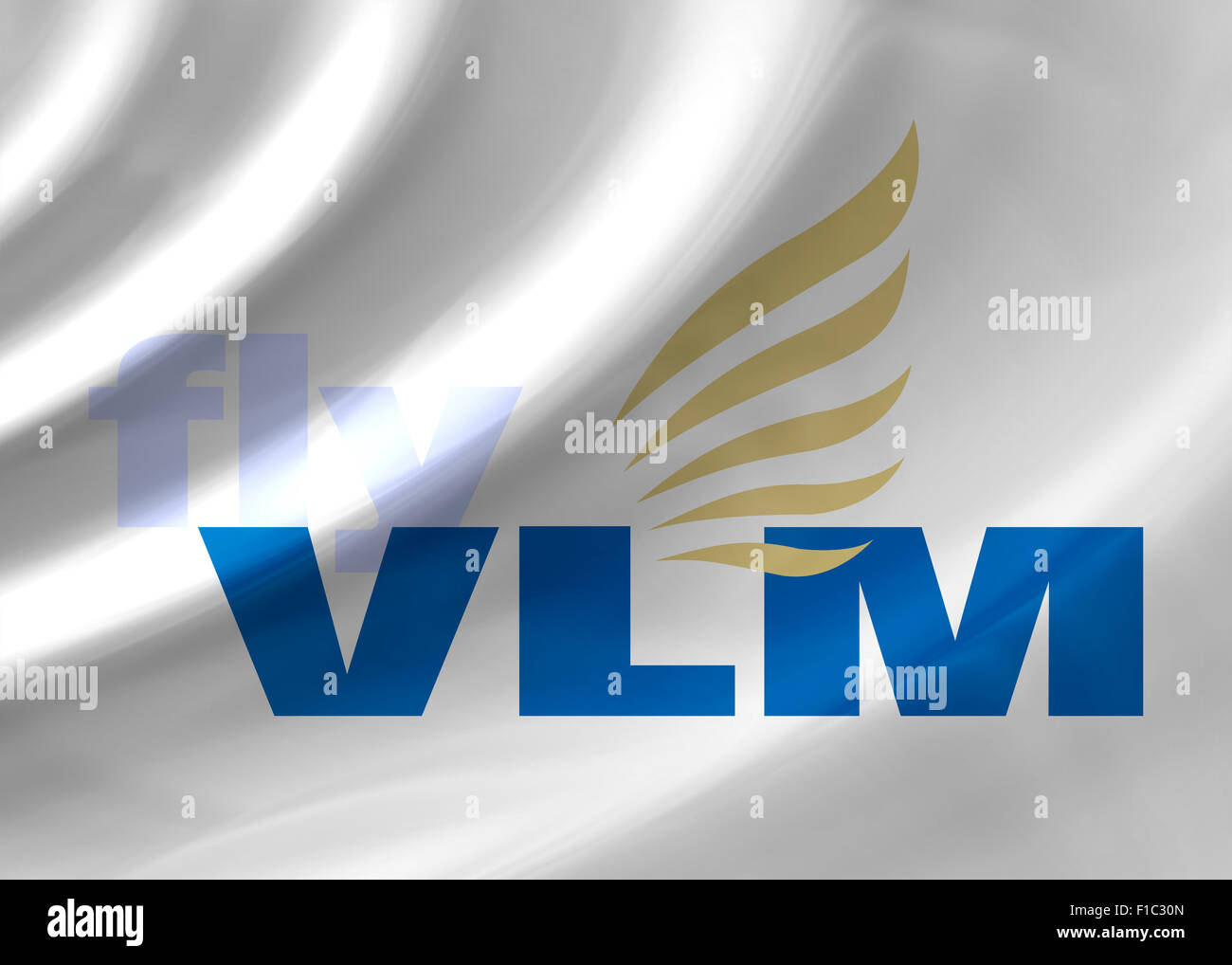 VLM fly Airlines logo icon symbol flag emblem sign Stock Photo - Alamy